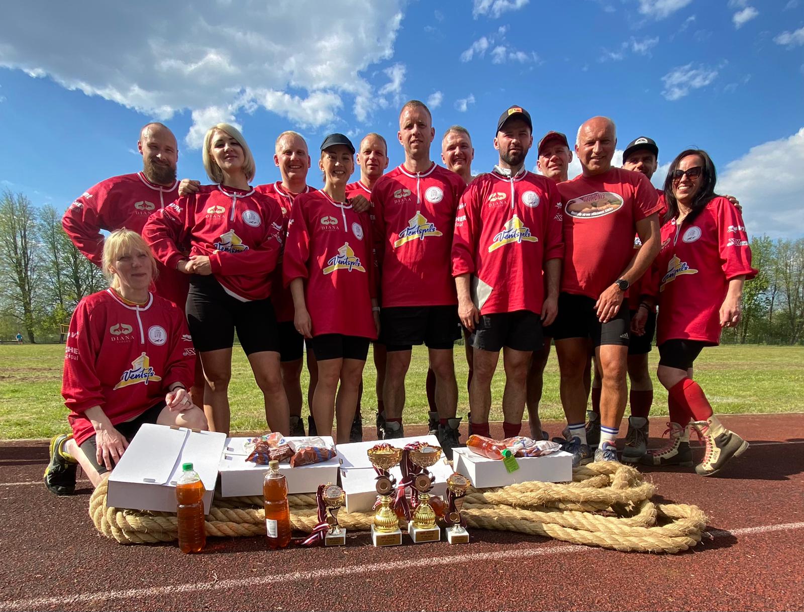 Ventspils virves vilcēji gūst panākumus Baltijas kausā - Ventspils