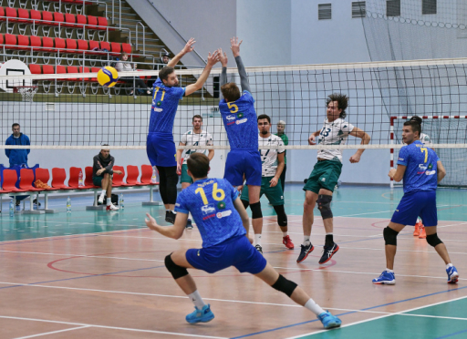 Optibet Latvijas čempionāta Nacionālās līgas spēle volejbolā VK ...