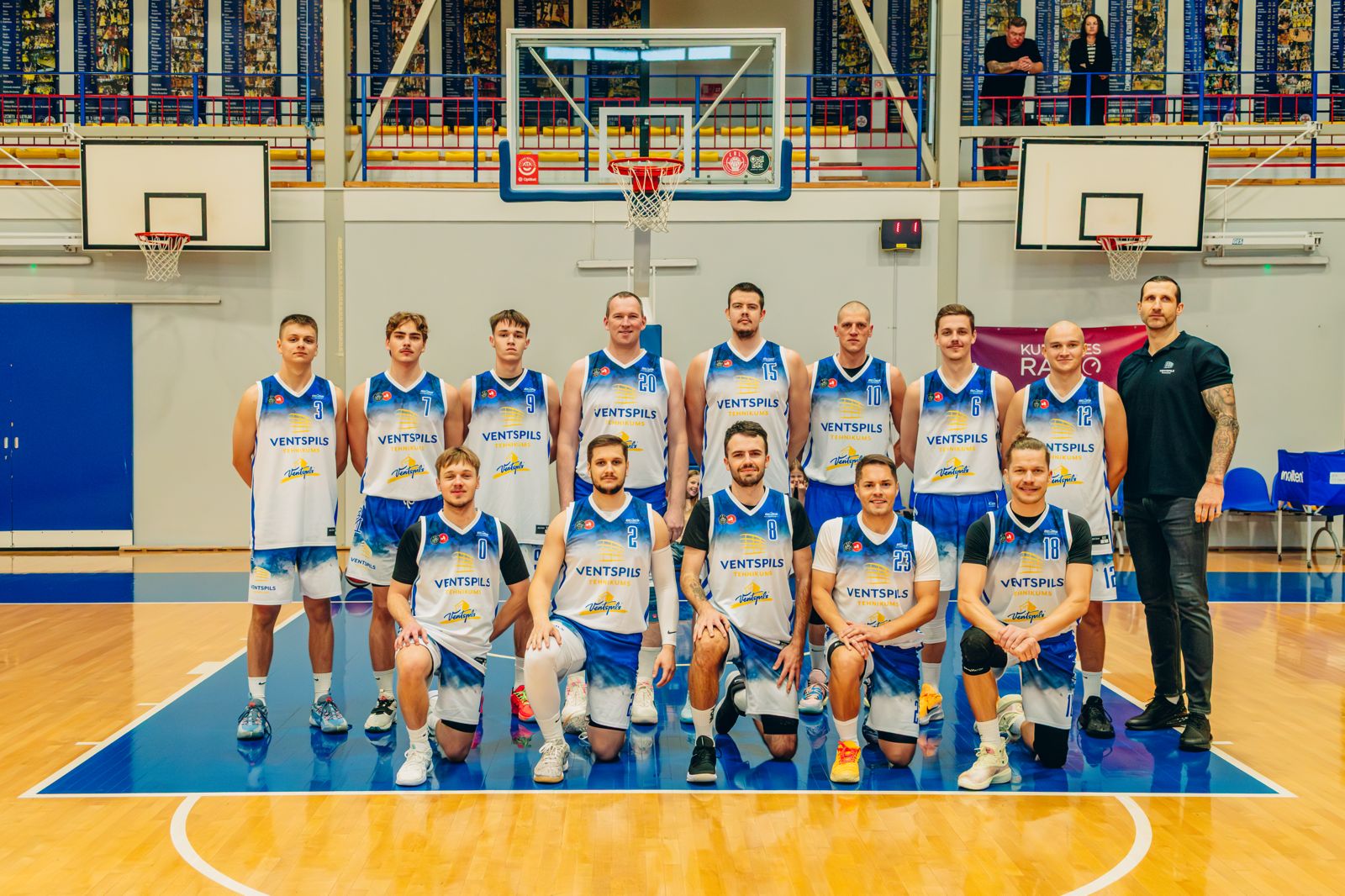 Aizdevums.lv Reģionālās basketbola līgas (LBL3) spēle Ventspils Tehnikums pret Kandavas BJSS ...