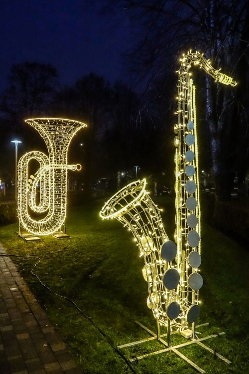 Ventspils ar krāšņu rotu sagaida Ziemassvētkus un Jauno gadu - Ventspils